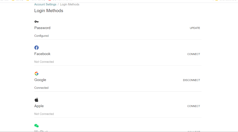 Change login method – Cambly